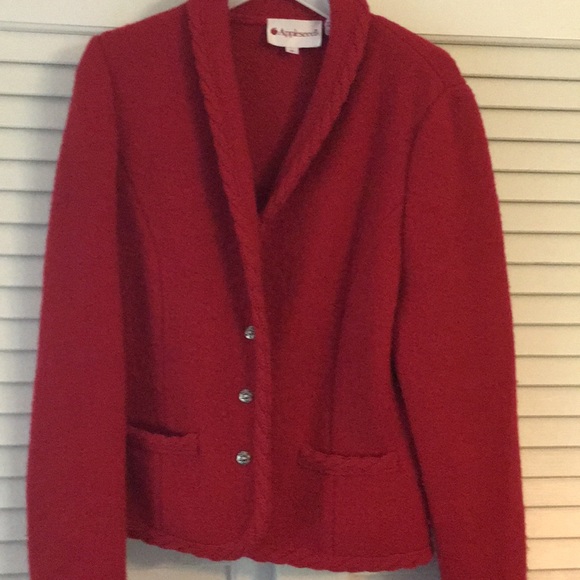 Appleseed's | Jackets & Coats | Vintage Boiled Wool Jacket | Poshmark